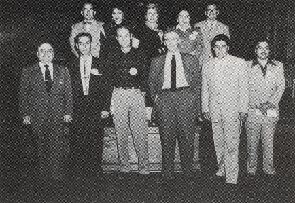 Photograph of Fred Ross, Sr. and Other CSO Leaders | Fred Ross, Sr.