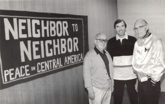 Fred Ross, Sr. with President Emeritus of ILWU Jim Herman | Fred Ross, Sr.